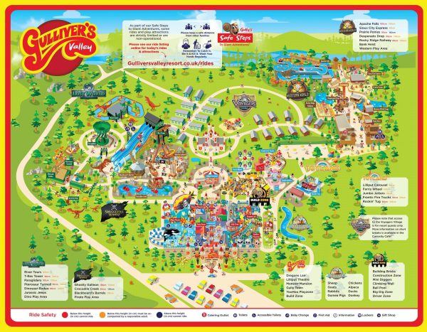View The Brand New 2020 Gulliver's Valley Resort Park Map!