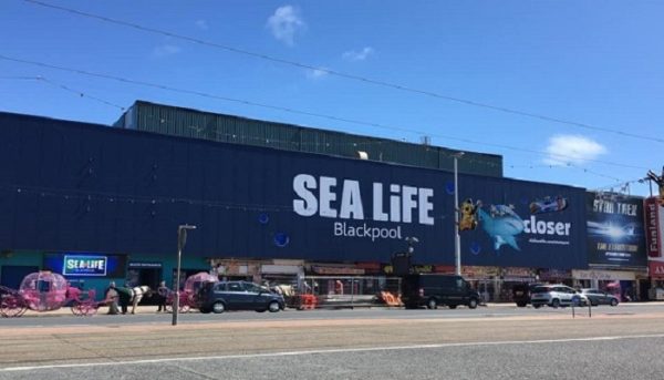 Blackpool Sea Life Gets A Nice Clean Exterior Paint Job
