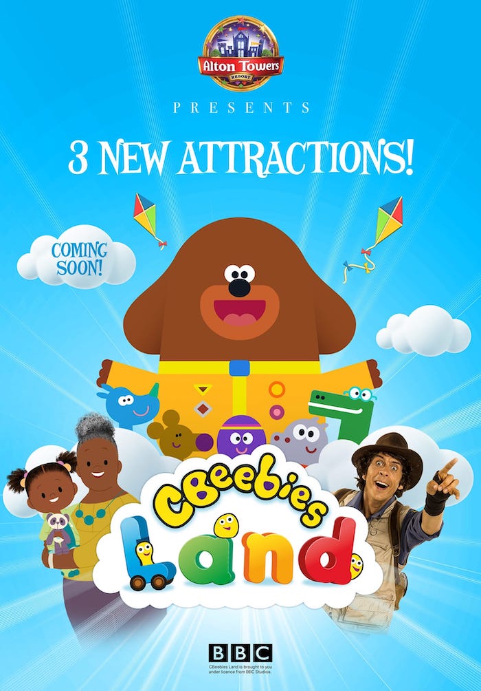 Alton Towers CBeebies Land Getting Three New Attractions in 2022!