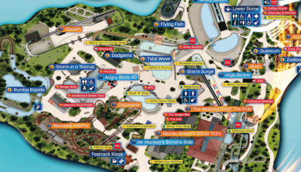 Thorpe Park 2022 Map Revealed For Brand New Season