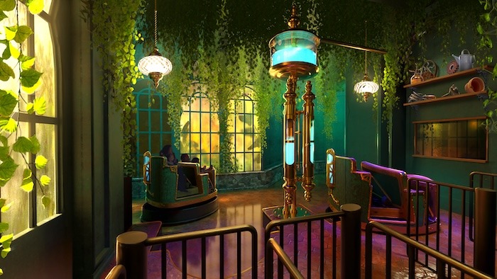 First Look at The Enchanted Greenhouse Dark Ride at Six Flags Qiddiya