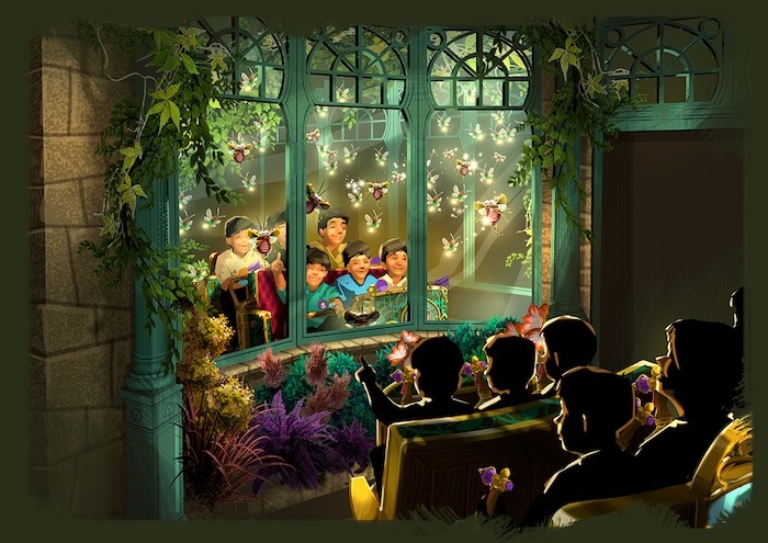First Look at The Enchanted Greenhouse Dark Ride at Six Flags Qiddiya