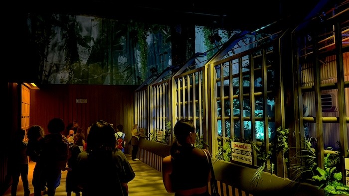 Inside the Jurassic World Exhibition in Manchester
