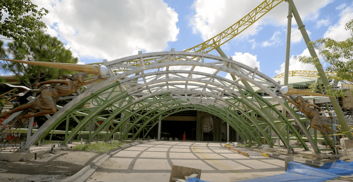 First Look at the Stardust Racers Coaster at Epic Universe