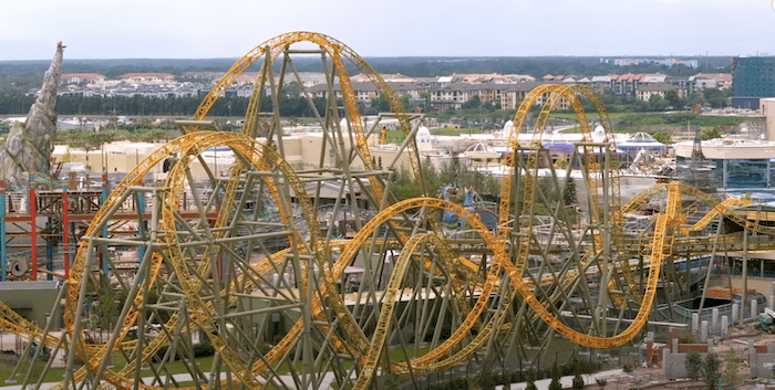 First Look at the Stardust Racers Coaster at Epic Universe