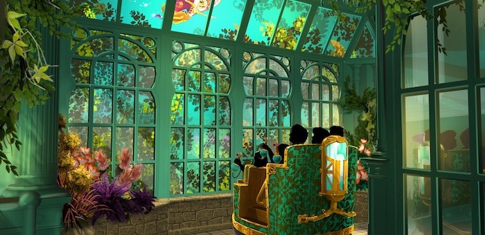 First Look at The Enchanted Greenhouse Dark Ride at Six Flags Qiddiya